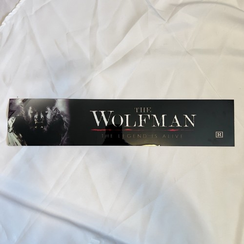 The Wolfman (2010) - Movie Theater Mylar / Poster 5x25 - Horror | eBay
