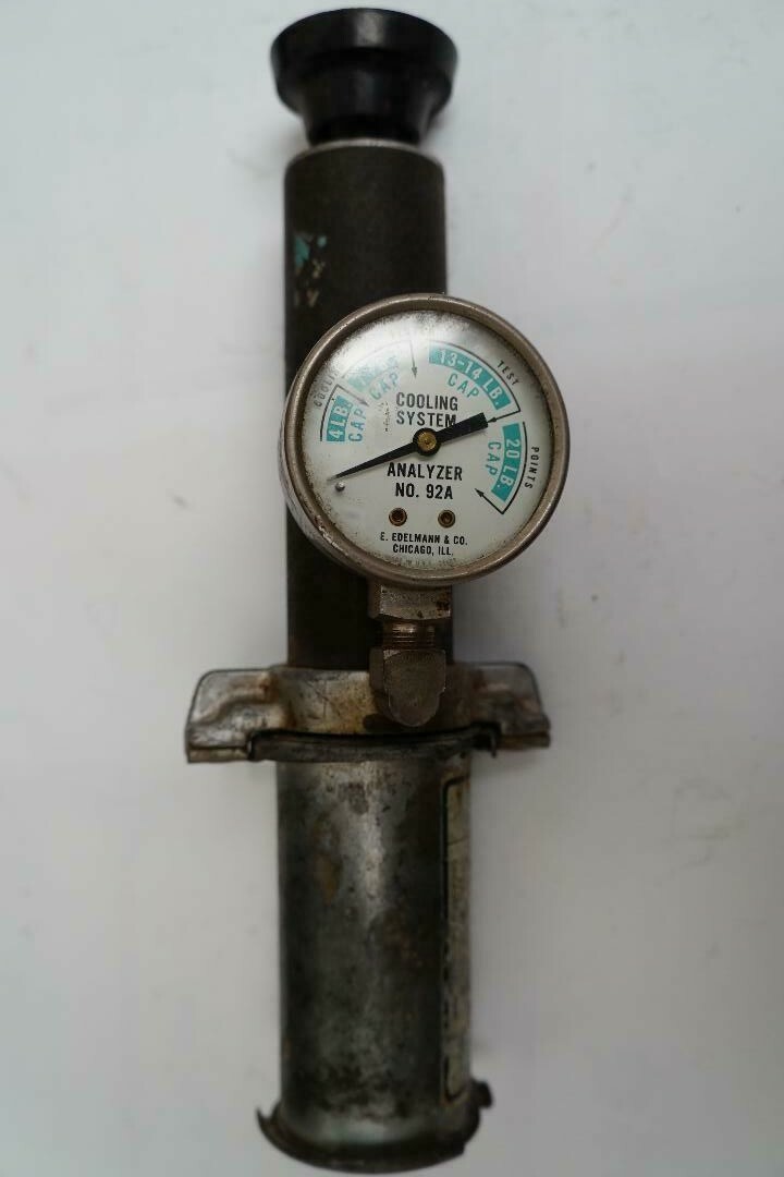 Edelmann & Co Radiator Cooling System Analyzer 92A Tool Test 4 lbs to ...