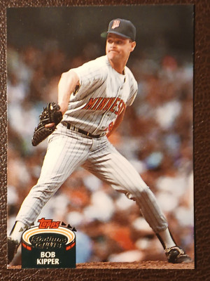 BOB KIPPER TWINS 1992 TOPPS STADIUM CLUB BASEBALL CARD #752 | eBay