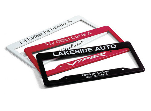 CUSTOM PERSONALIZED License Plate Frames, bulk wholesale frames | eBay