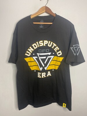 Cole Fish O'Reilly Crew Neck Tee T Shirt S/S Large WWF WWE NXT Black ...