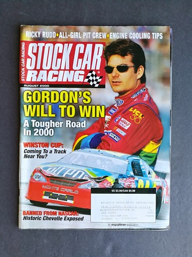 Stock Car Racing Magazine August 2000 Jeff Gordon - Ricky Rudd - 223 | eBay