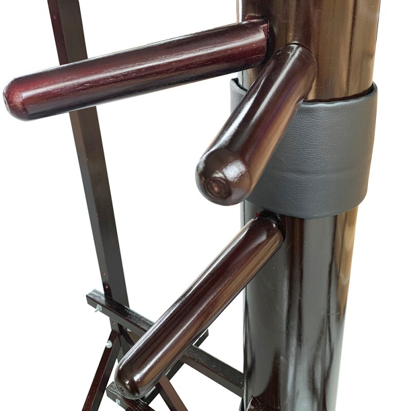Wing Chun Wooden Martial Arts Dummy, Frame, Arms & Leg - Chestnut - UK ...