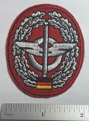 Vintage Germany German Army Beret Patch, Supply Troop Bundeswehr ...