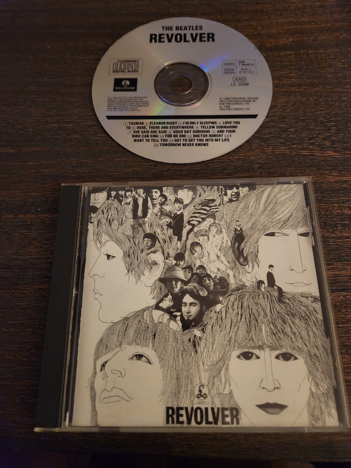 Revolver by The Beatles (CD, 1987, Capitol, Stereo) 77774644129 | eBay