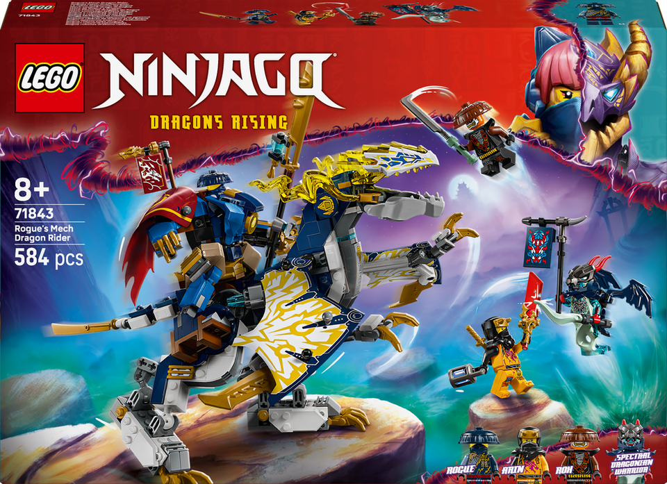 LEGO Ninjago 71842 Rontu the Master Dragon 381 pcs Toy Building Kit | eBay