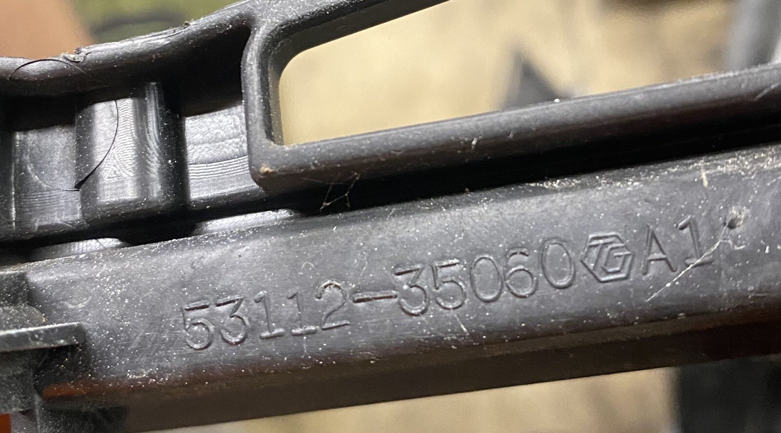 2014 - 2020 Toyota 4Runner Front Bumper Center Lower Grille ...