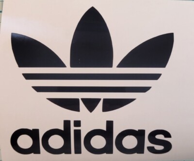 (2) 5.5" Adidas Logo Vinyl Decals Surfboard Snowboard Skate Car Window ...