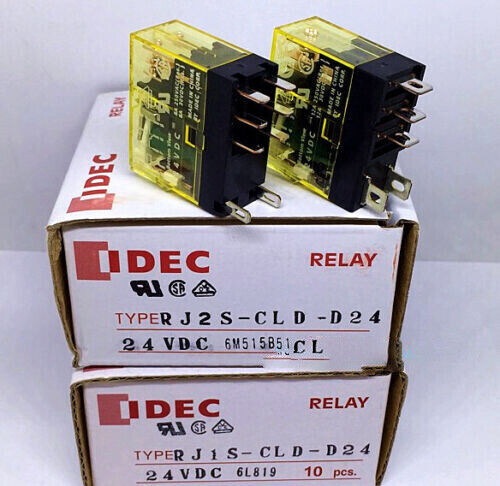 10Pcs IDEC Intermediate Relay RJ2S-CLD-D24 24VDC 8A 8 Feet | eBay