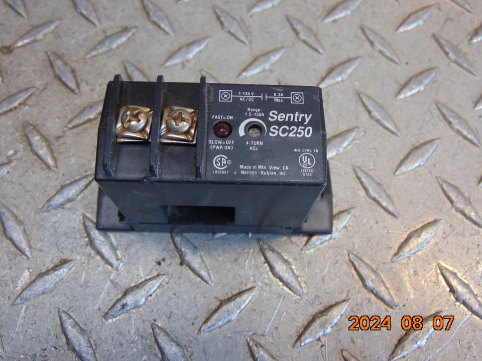 SENTRY SC250 CURRENT SENSOR SWITCH - FREE SHIPPING | eBay