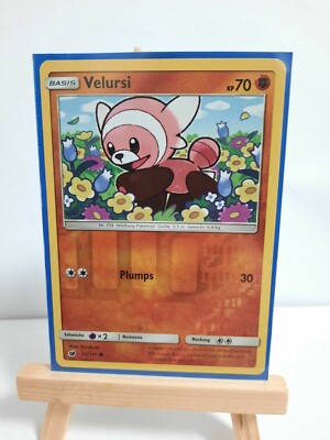 Pokemon Velursi Aufziehen der Sturmröte 55/111 Near Mint Reverse Holo ...