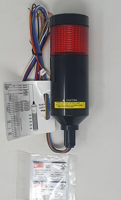 Dayton 26ZT20 55mm LED Tower Light Red Flashing/Steady | eBay