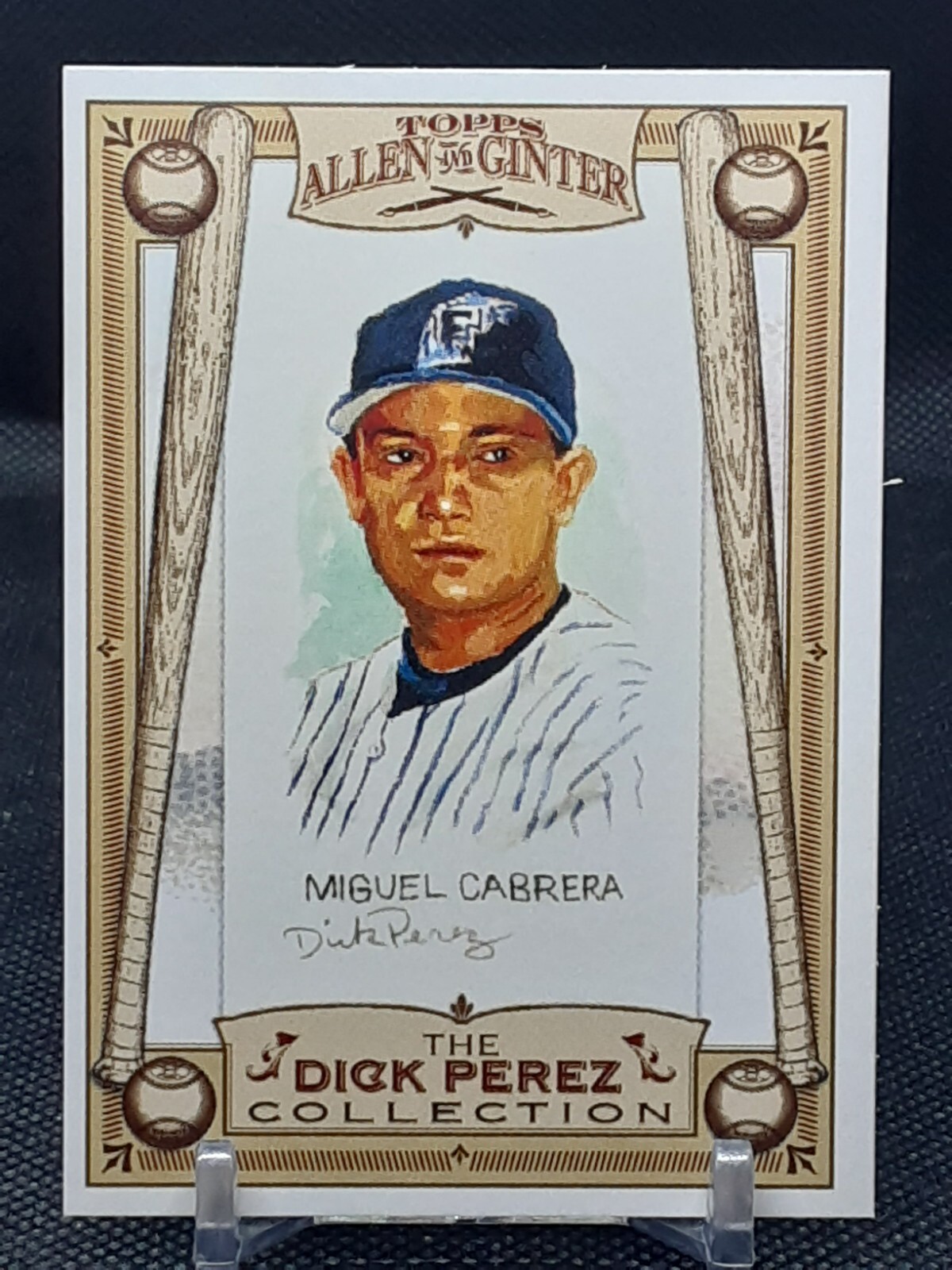 MIGUEL CABRERA 2006 ALLEN & GINTER THE DICK PEREZ COLLECTION MARLINS KK ...