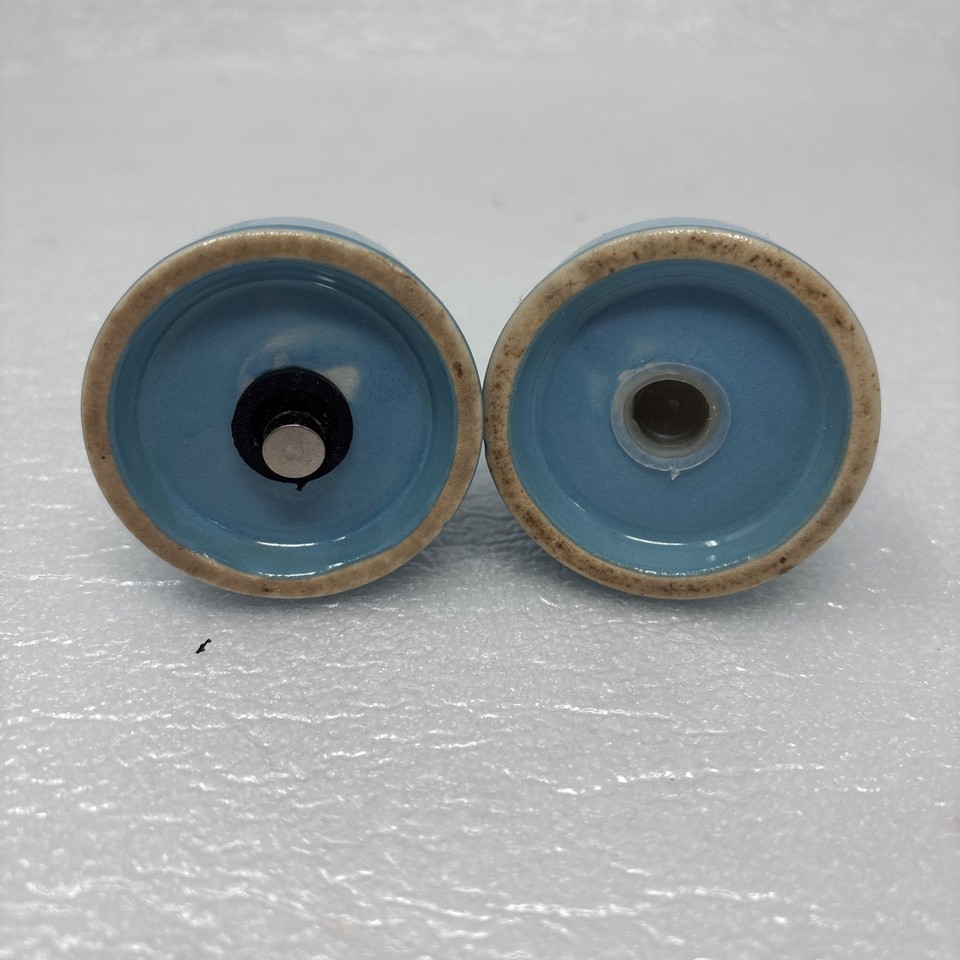 Royal China Blue Heaven Salt & Pepper Shaker Set Turquoise Blue MCM ...