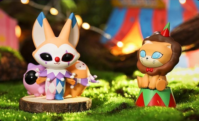 Authentic Dimoo Midnight Circus Series Figure Art Toys Gift Blind Box ...