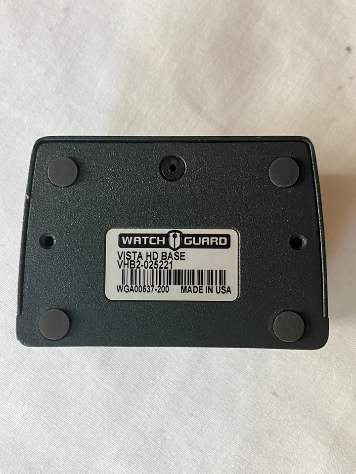 Watchguard Vista WIFI WFC1 Police Body Camera with charging base and ...