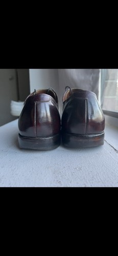 Allen Edmonds Fifth Avenue 5775 Cap Toe Oxfords Mens 10.5 D Burgundy ...