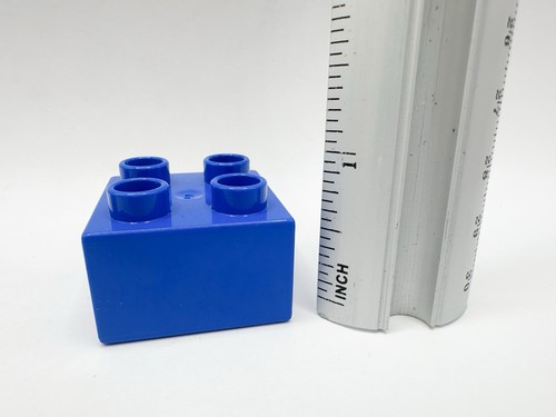Lego Duplo Square Block Blue - 2 Pieces | eBay