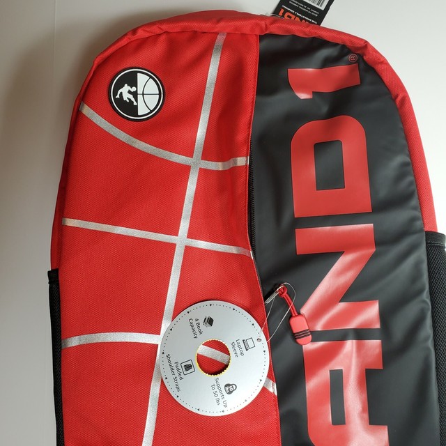 Red AND1 Boys in The Paint Backpack Basketball for sale online | eBay