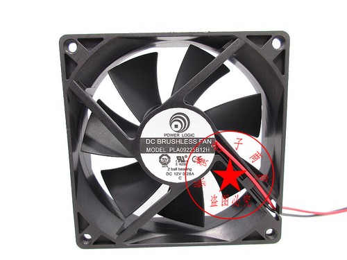 1PC POWER LOGIC PLA09225B12H 12V 0.28A 9CM 9025 2-wire cooling fan | eBay