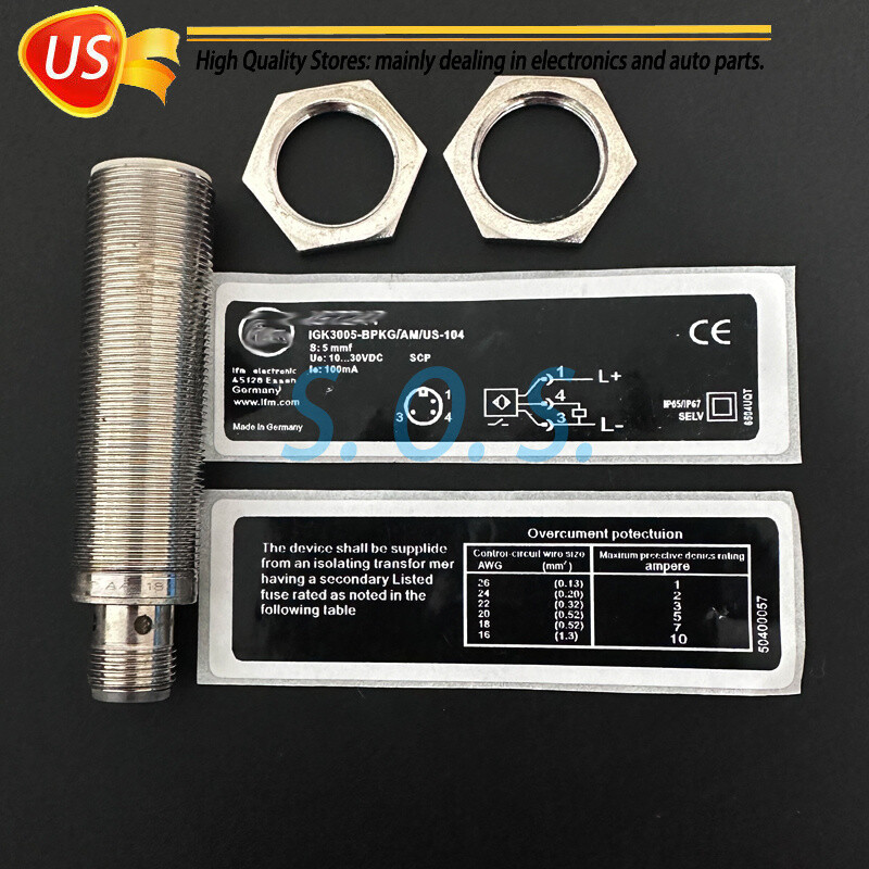 New Fits For IGT247 IFM Proximity Switch Sensor 10-30VDC 5mm | eBay
