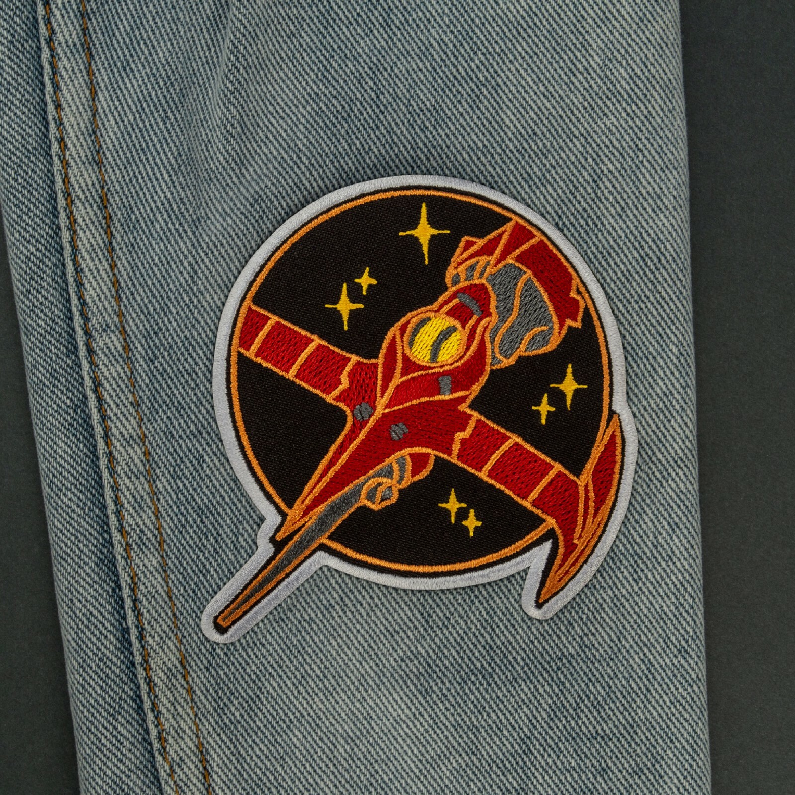 Swordfish II Patch, See You Space Cowboy Bebop Anime Spaceship, Iron On ...