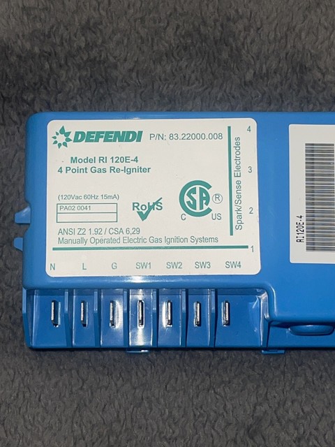 Viking PA020041 Tytronics 0+4 Ignition Spark Module - Blue for sale ...