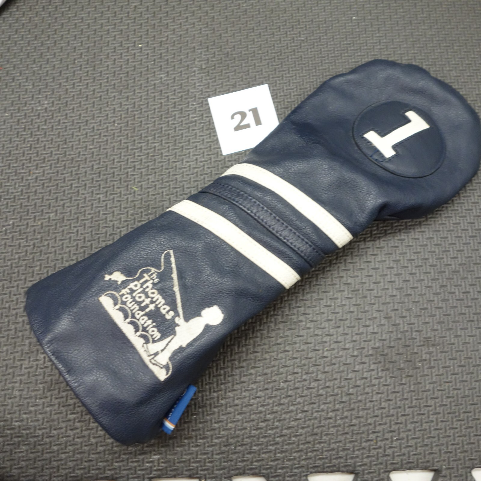 Stitch Golf Driver Head Cover Mens golf Club Cover Rare Leather! Thomas ...