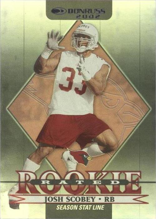 2002 Donruss - Rated Rookie Josh Scobey #237 Season Stat Line /114 (RC ...