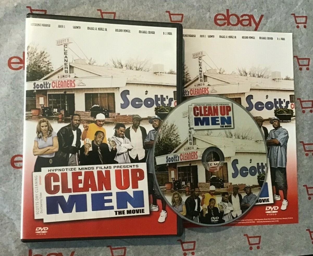 Clean Up Men (DVD, 2005) + Insert! Katauna Parrish | Jucy J. | Shawty ...
