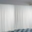 10/20FT Extra Large White Silk Backdrop Curtain Photo Drape Weddings ...
