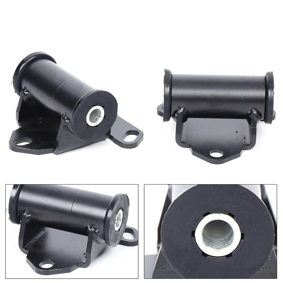 Fit S10 SBC 350 Swap V8 Solid Frame Fit Chevy Motor Engine Mounts ...