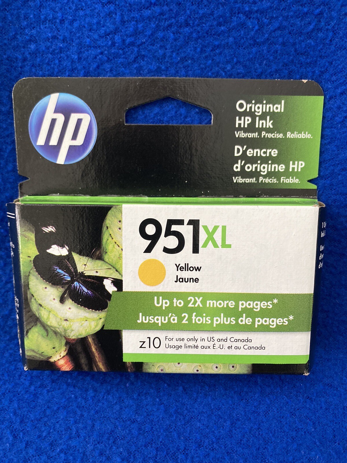 HP 951XL High Yield Inkjet Cartridge - Yellow (CN048AN) for sale online ...