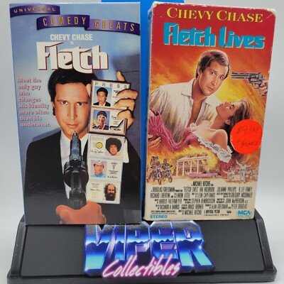 Fletch and Fletch Lives Bundle Lot! (VHS, 1989+2000, MCA/Universal ...