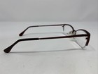 Fendi Italy F995 538 55-16-135 Burgundy Metal Half Rim Eyeglasses Frame ...