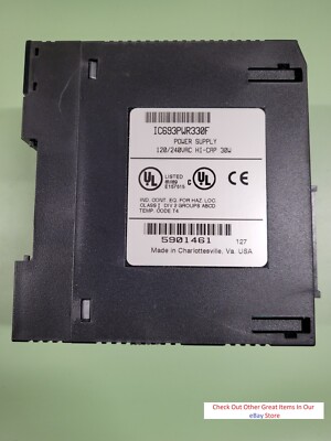 GE FANUC IC693PWR330 POWER SUPPLY 120/240VAC HI-CAP 30W IC693 PWR330 | eBay