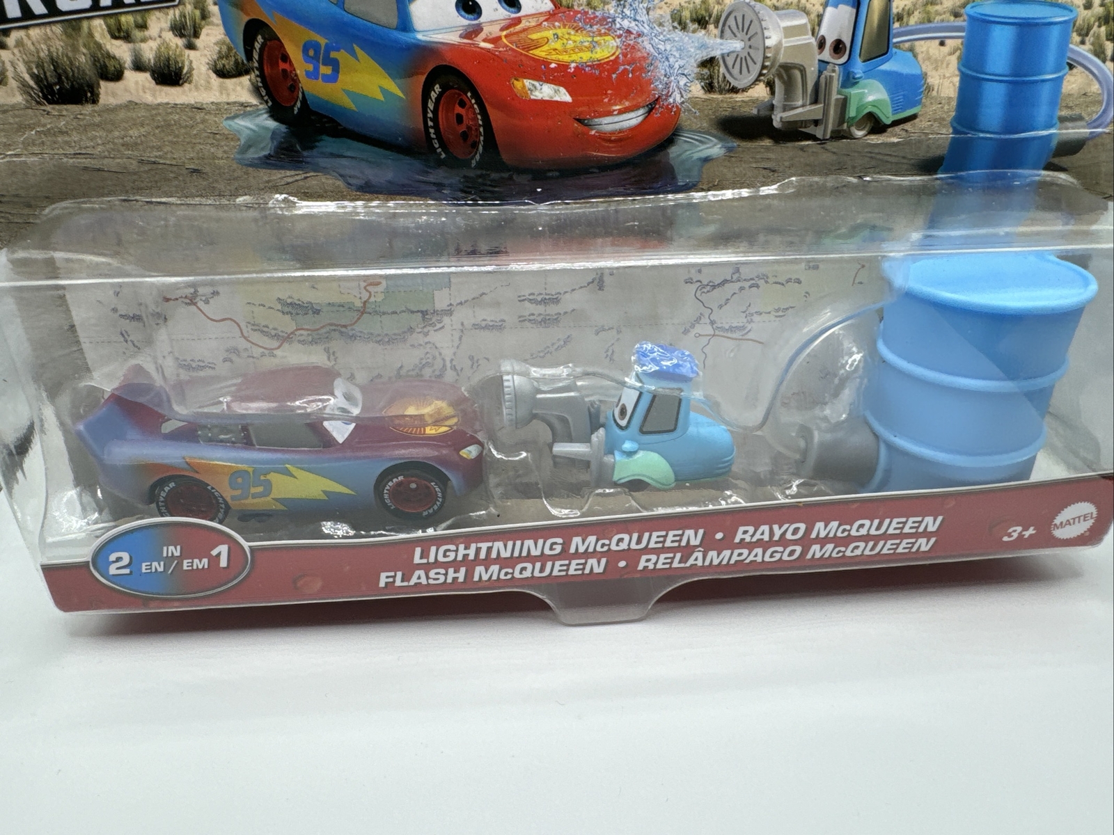 Mattel Disney Pixar Cars Color Change Lightning McQueen Vehicle (2022 ...
