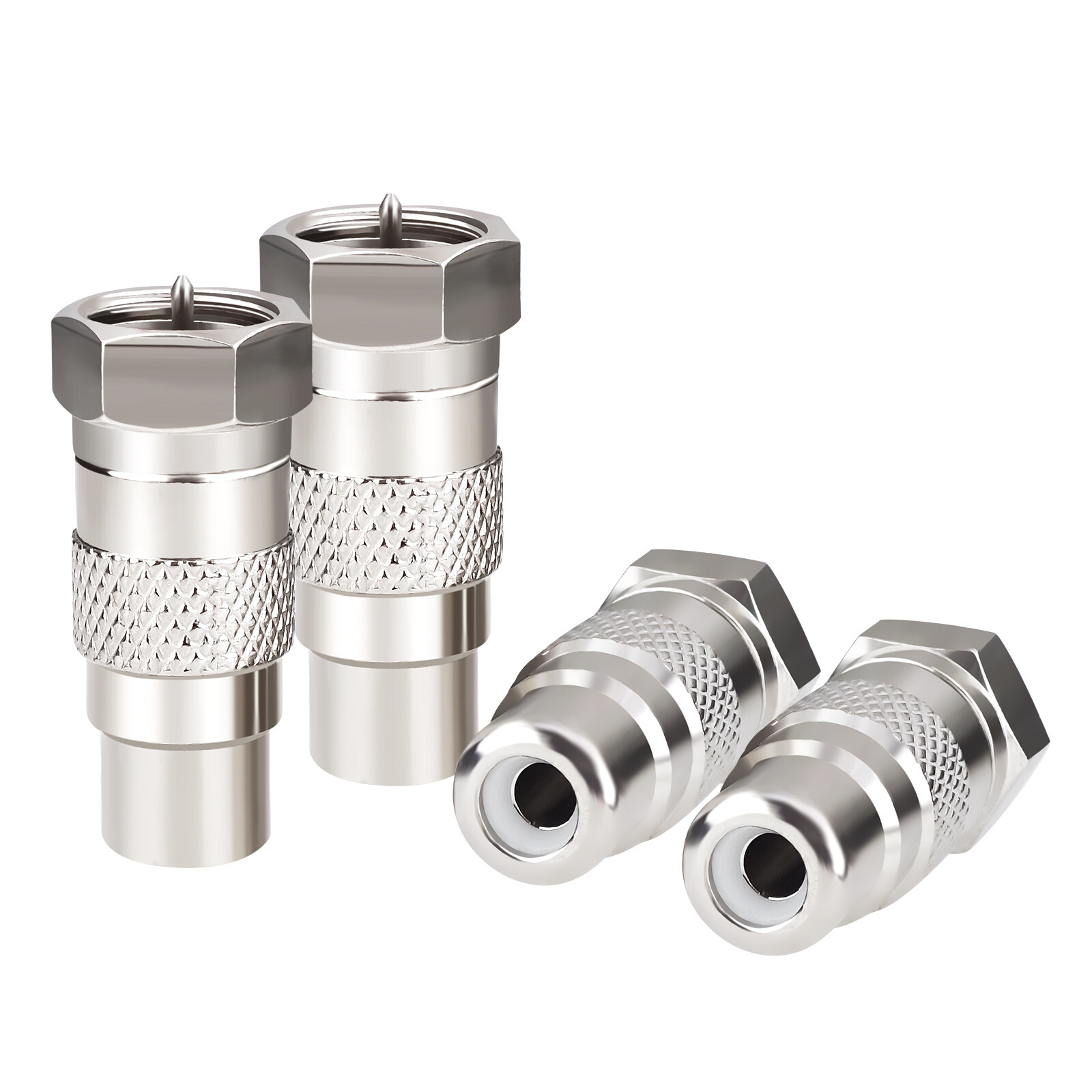 Atari 2600 TV Adapter F Type Male to RCA Female Connector for Atari ...