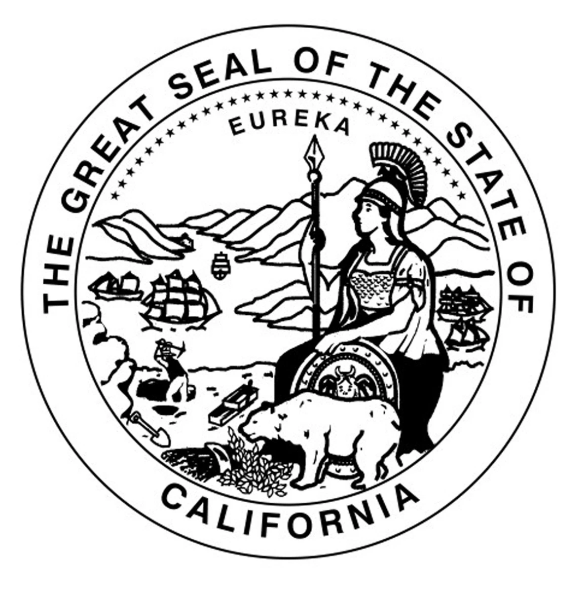 California State Seal Clip Art