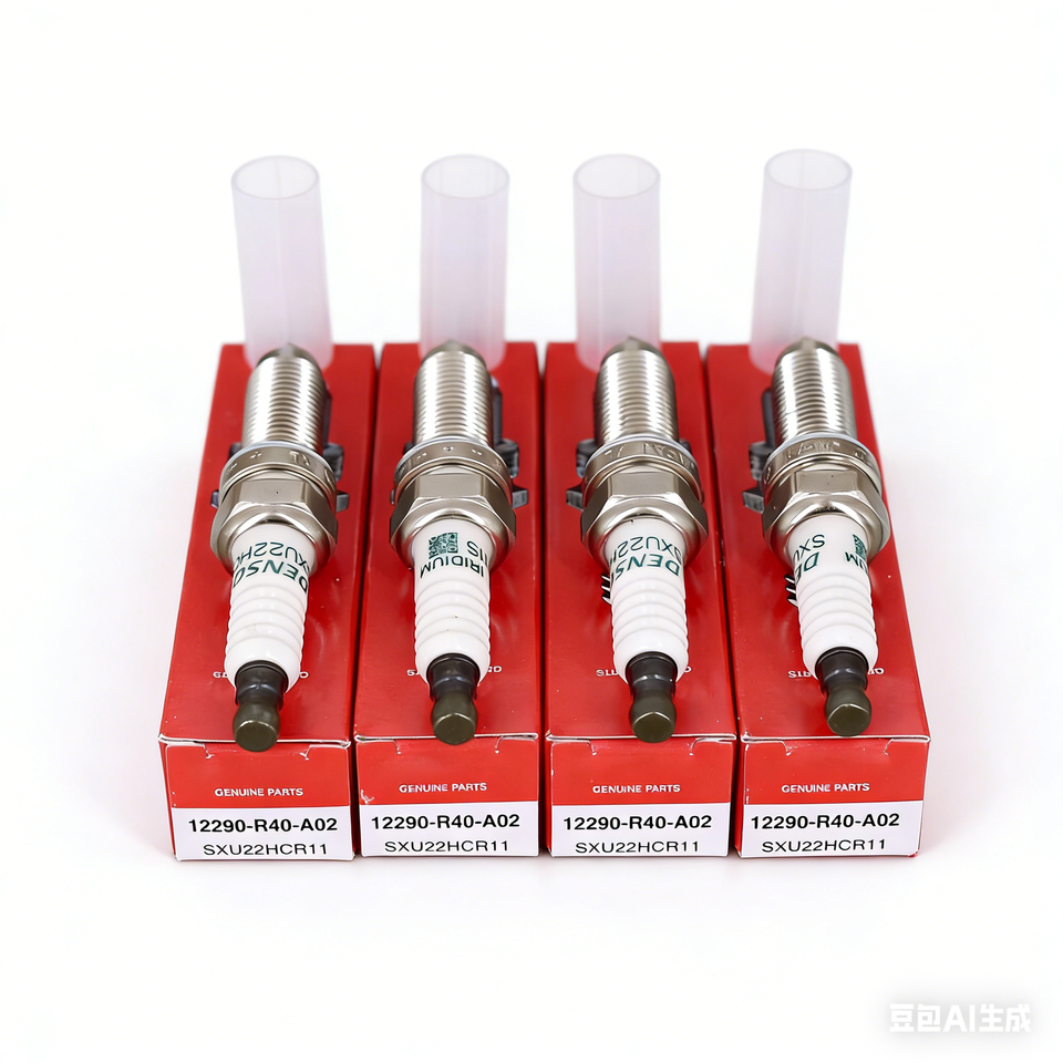 4Pcs New Iridium Spark Plugs For Honda 12290-R40-A02 SXU22HCR11S 3461 ...