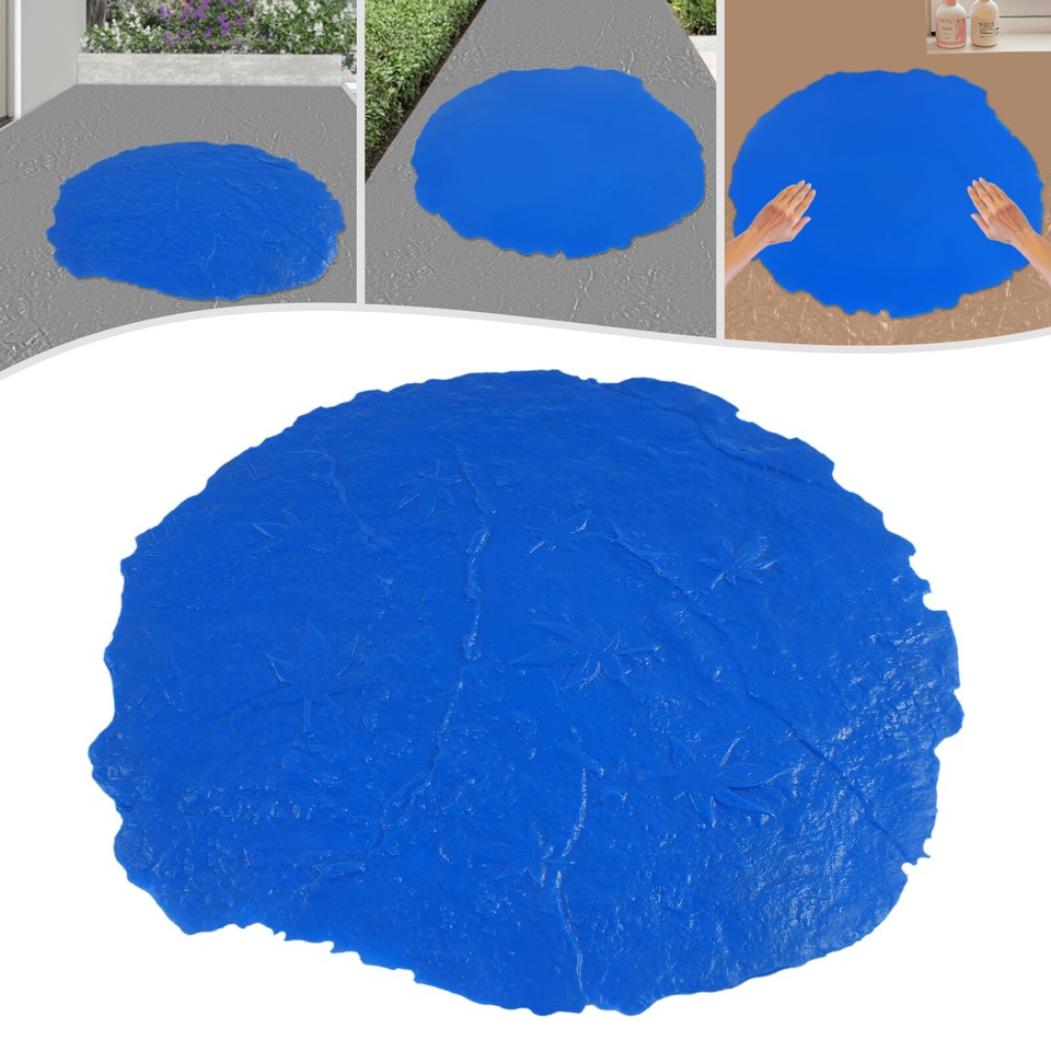 Concrete Stamp Mat 33.5*35.4" Concrete Texturing Skin Polyurethane ...