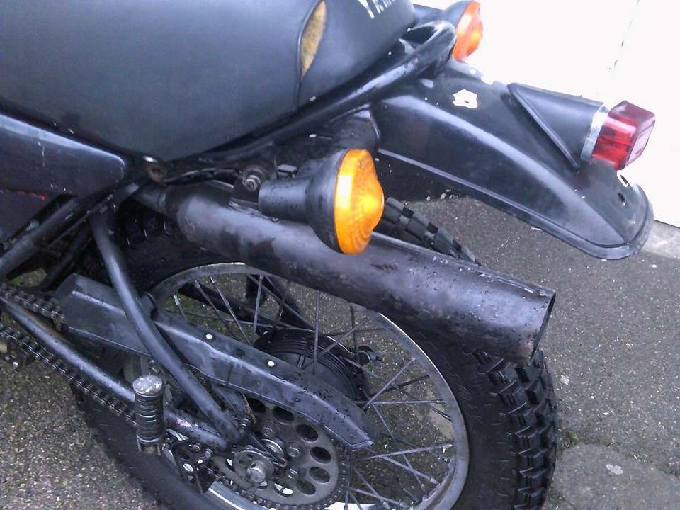 1978 Yamaha DT125 MX trail bike French import barn find nice project ...