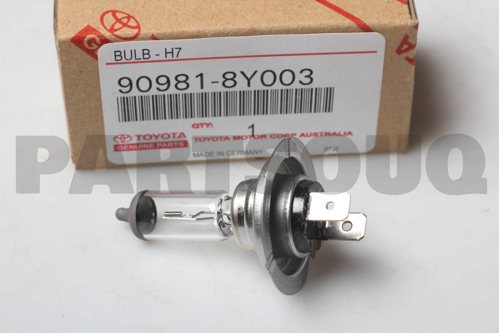 909818Y003 Genuine Toyota BULB(FOR HEADLAMP, NO.2) 90981-8Y003 | eBay