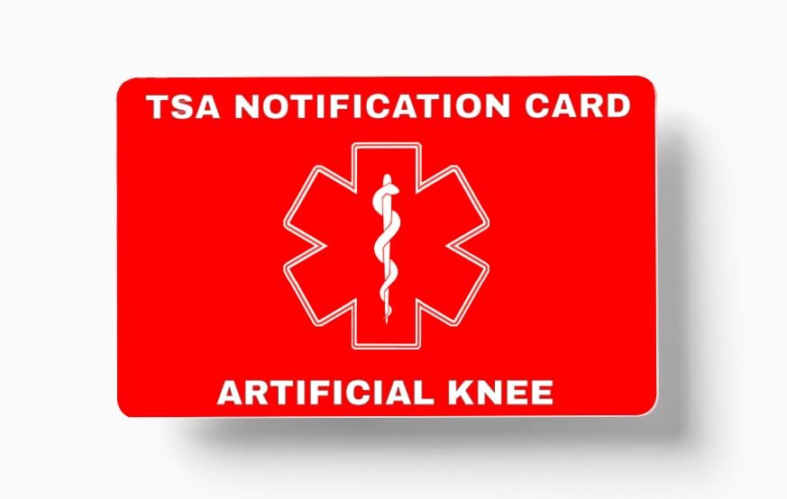 Tsa Disability Notification Card Tsa Notification Card: Fill Out