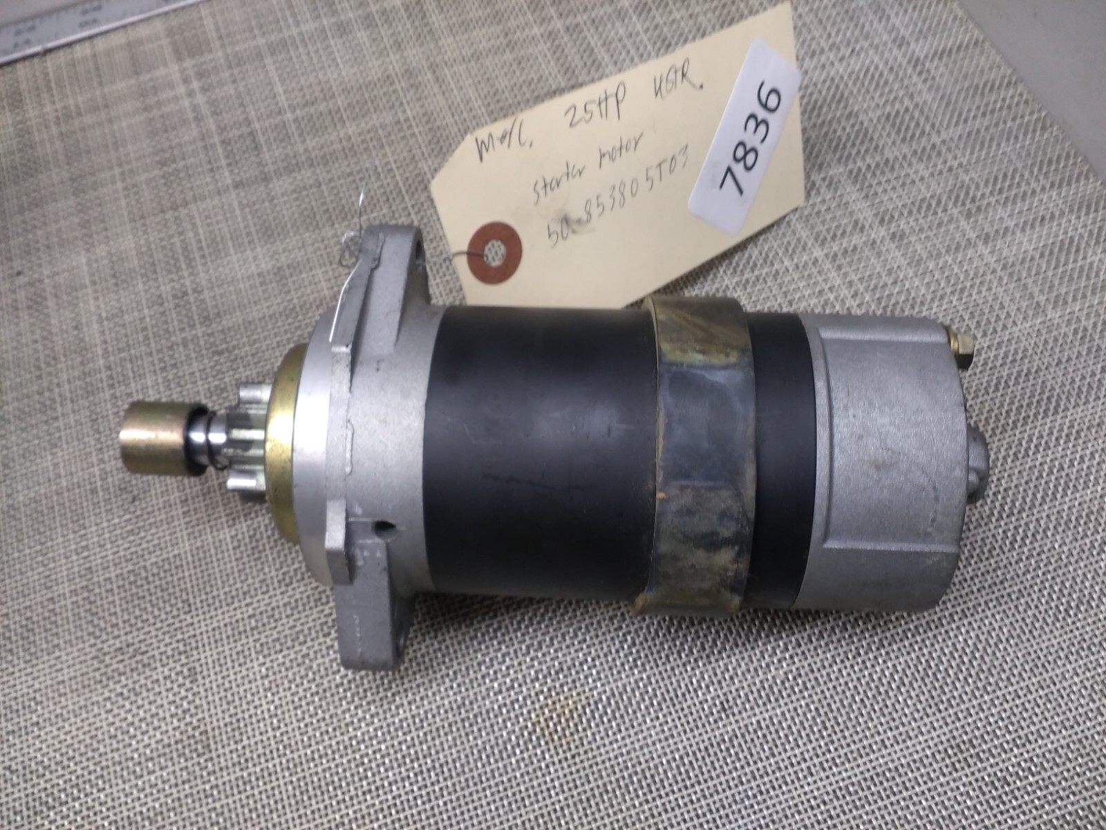 STARTER MOTOR 50-853805T03 OFF 2006 MERCURY 25HP 4-STROKE OUTBOARD | eBay