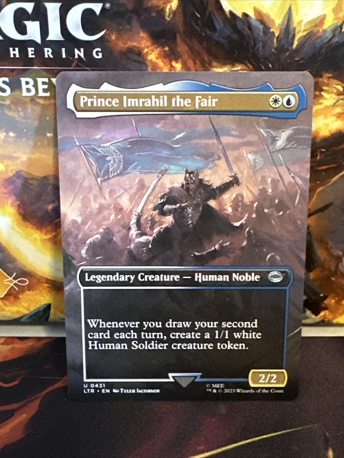 MTG Lord Of The Rings: Tales Of Middle Earth NON Foil Prince Imrahil ...