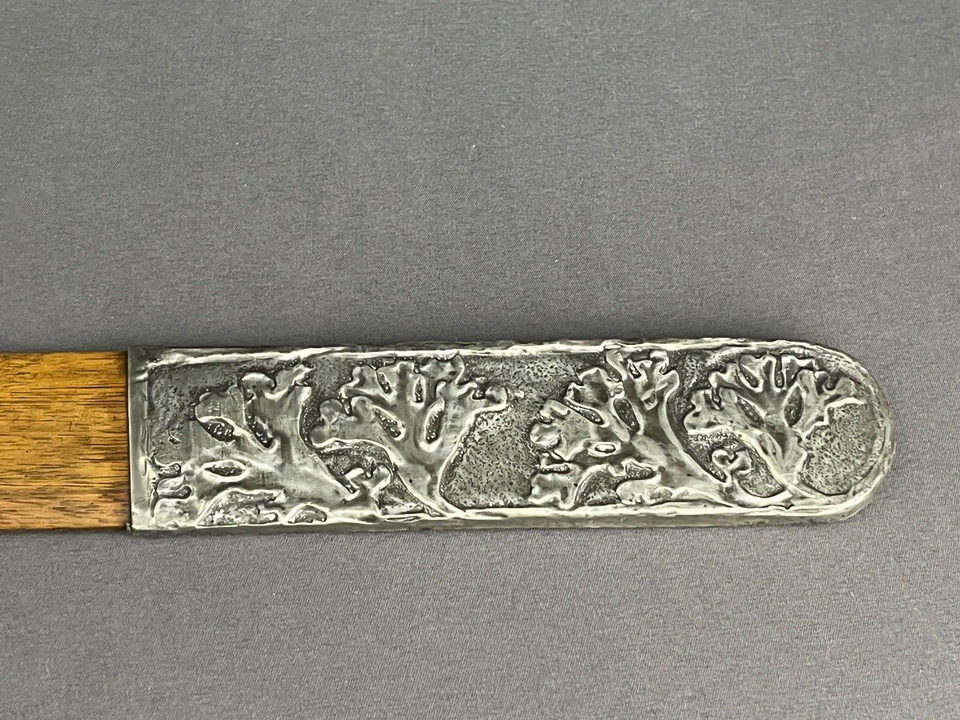 19th Century Wood Gingko Leaf Repousse 13 3/4" Page Turner; C. 1860 | eBay