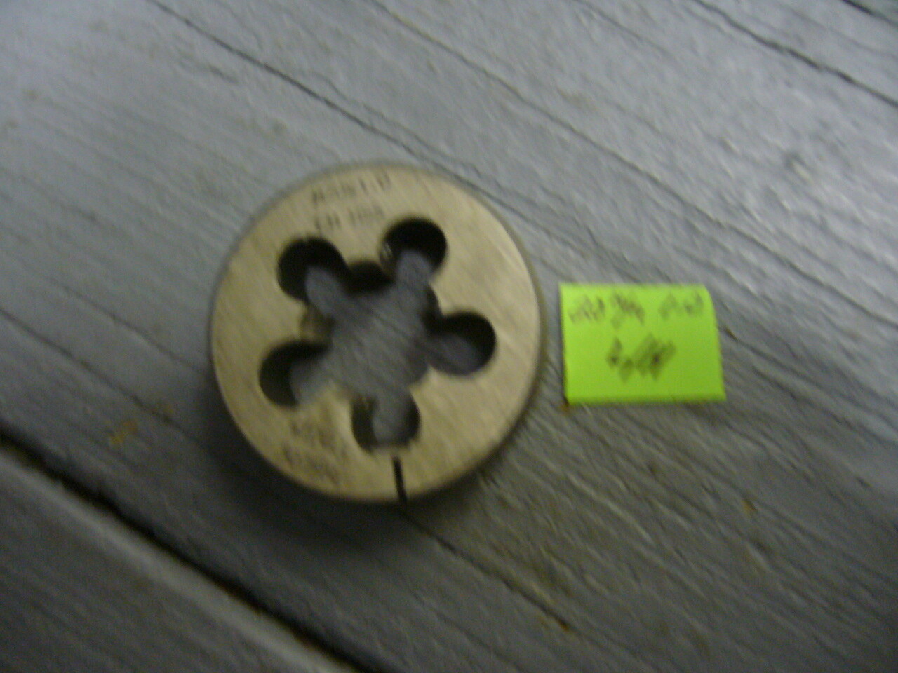 Thread Die HSS hand Threadug Die 20M/M 1.0 Left Hand 2" OD Widell ...