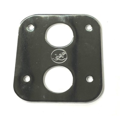 Orcas Marine Rectangle Latch Backing Plate SS Polished 3 3/4" x 3 1/8 ...