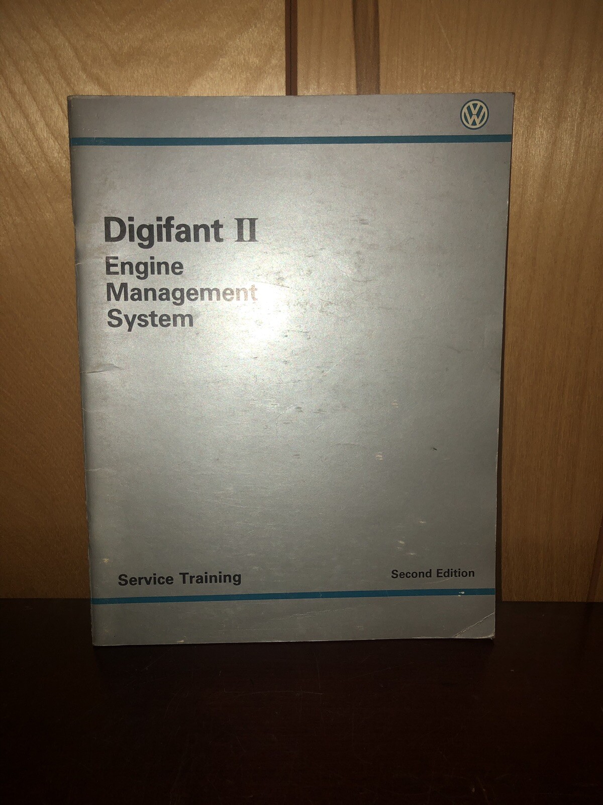 Volkswagen Digifant II Engine Management System Training Manual Wsp-521 ...